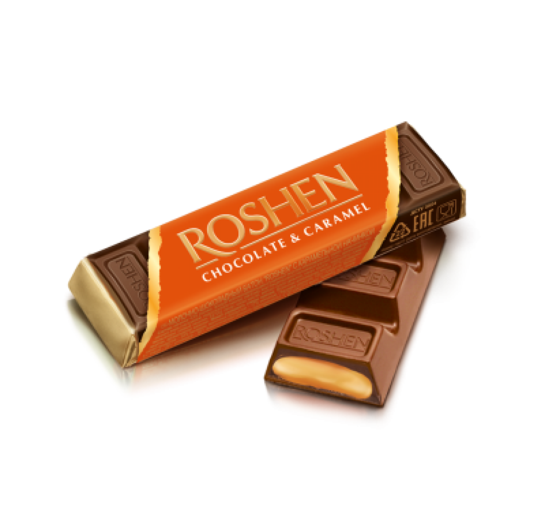 BATON CHOCOLATE & CARAMEL 40G ROSHEN - ROSHEN - Słodycze przekąski ...